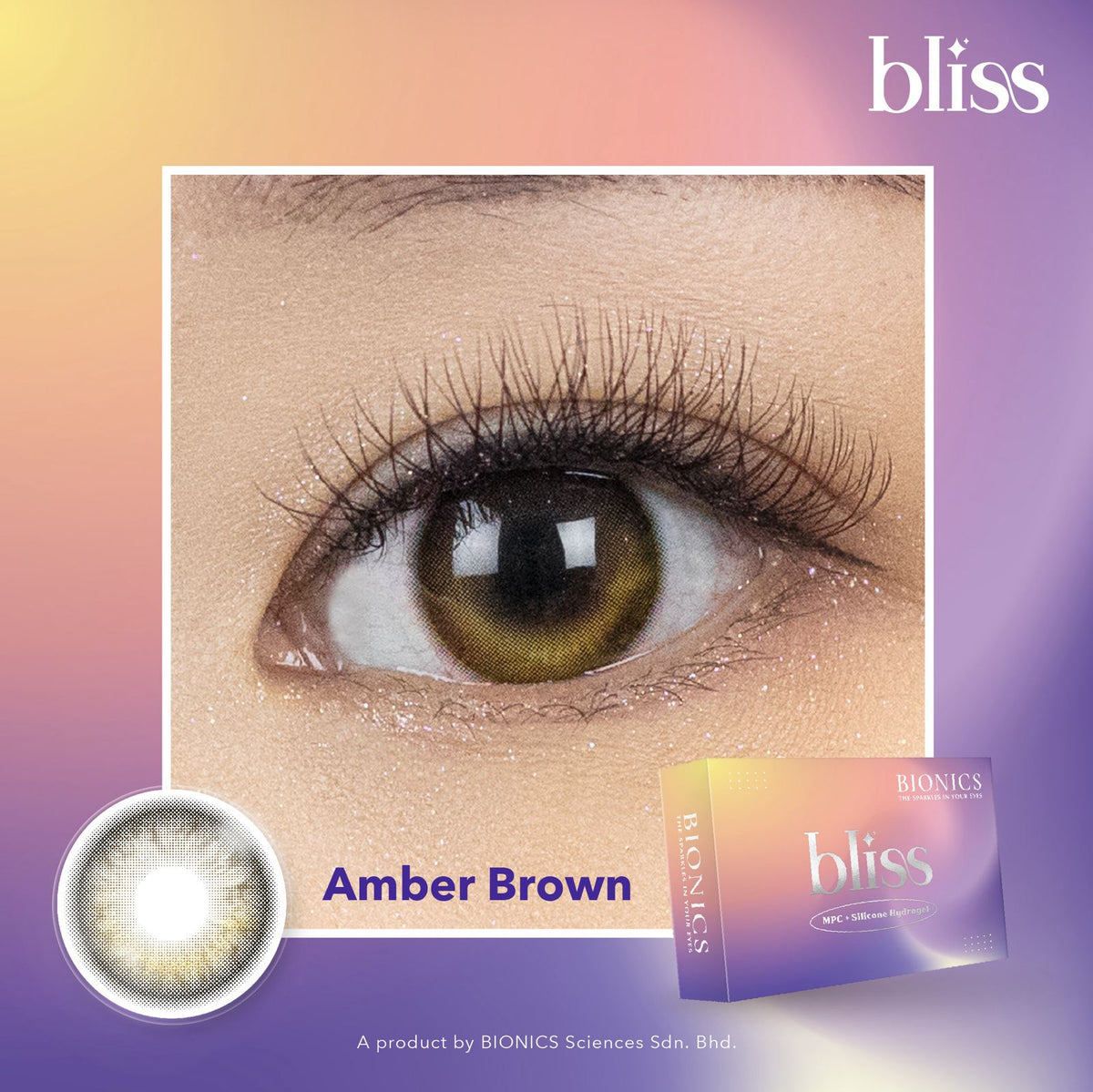 NEW! Bionics Bliss Coloured (Monthly / 2 Lenses) – Des Optics Group
